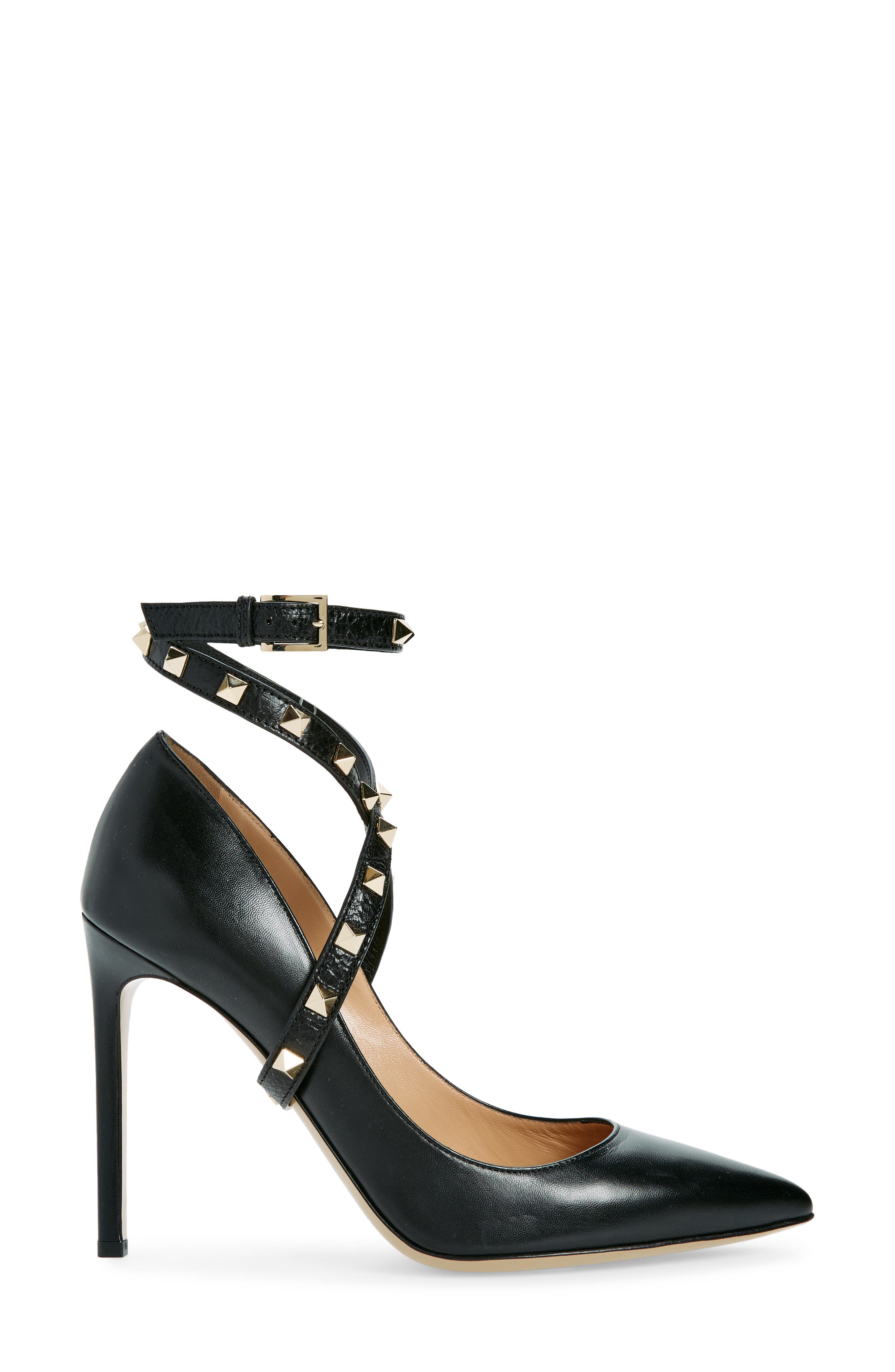 Valentino Garavani Studded Ankle Strap Pump (Women) | Nordstromrack