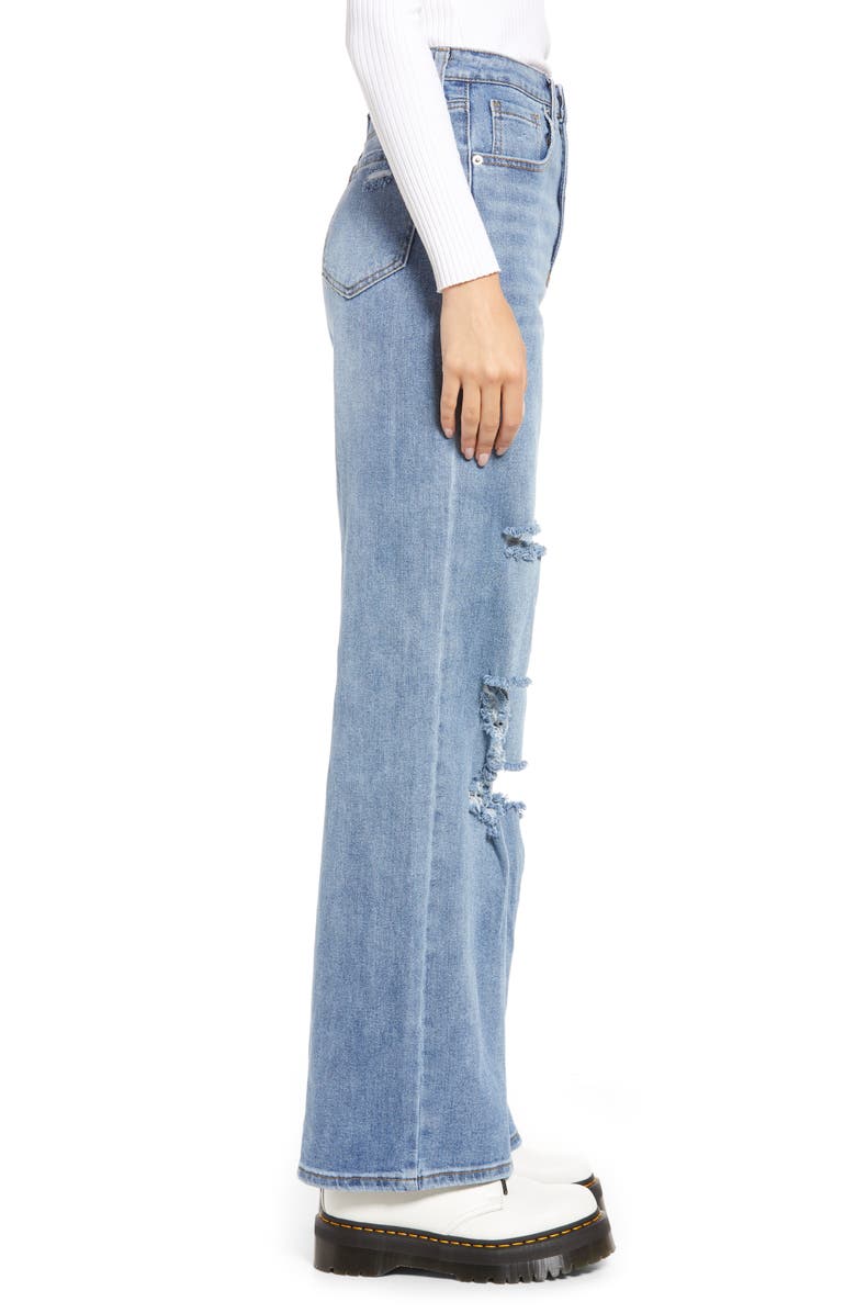 BP. Deconstructed Wide Leg Jeans | Nordstromrack
