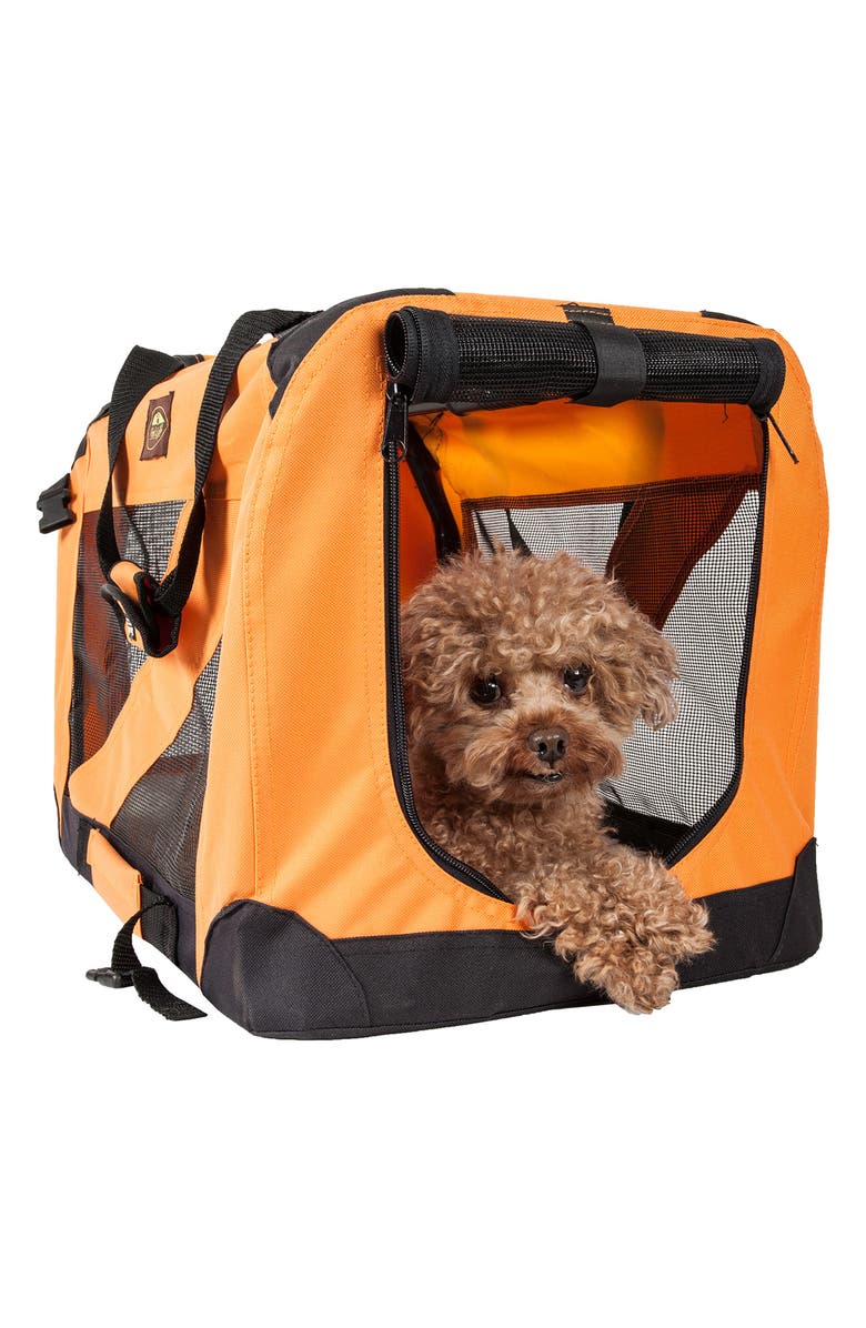 PET LIFE Folding Zippered 360 Vista View Dog Carrier - Medium ...