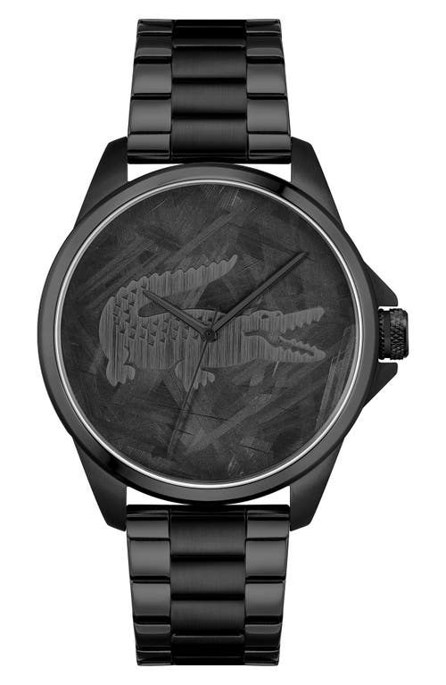 Lacoste Le Croc Bracelet Watch, 43mm In Black | ModeSens