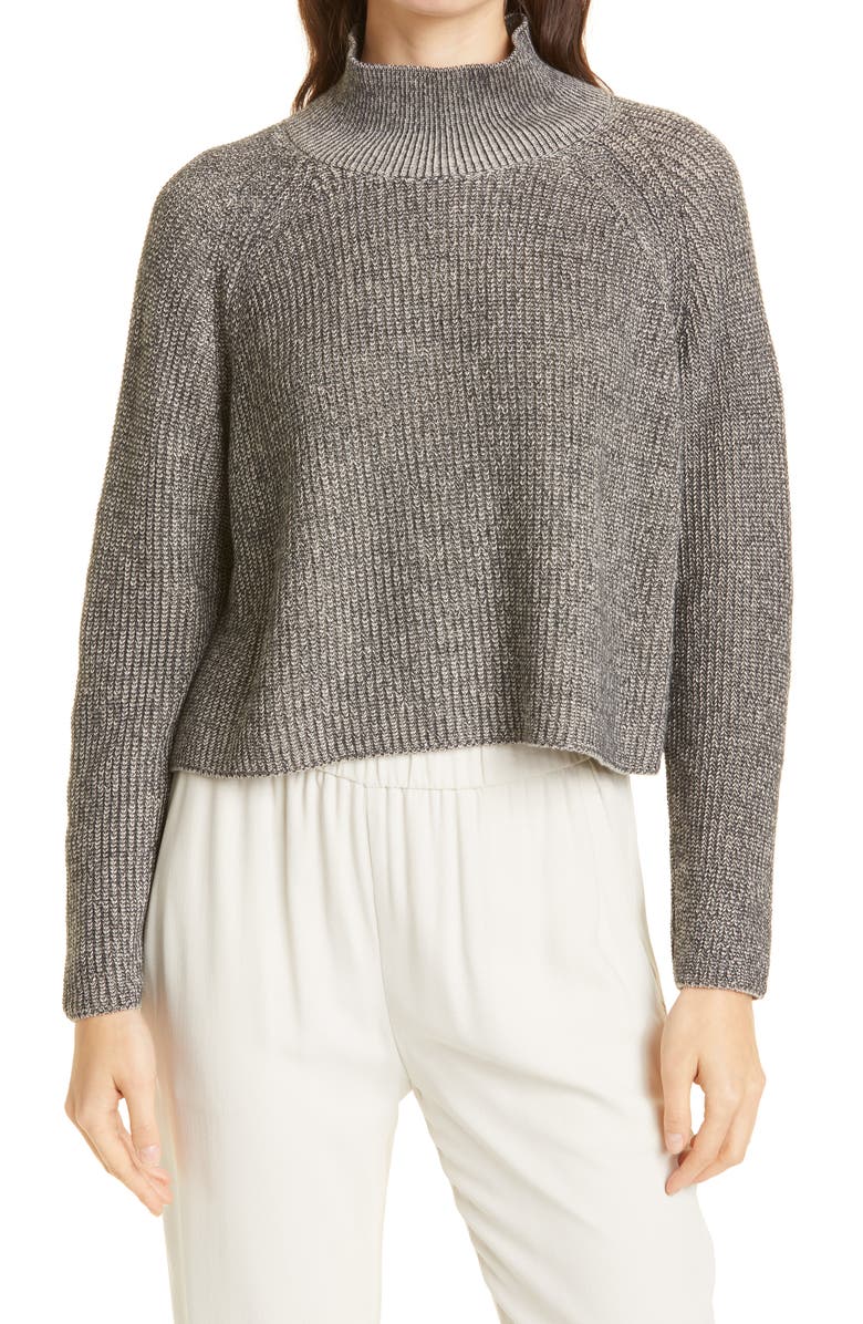 Eileen Fisher Raglan Sleeve Mock Neck Sweater | Nordstrom