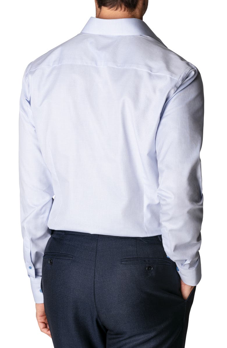 Eton Slim Fit Crease Resistant Micropattern Dress Shirt | Nordstromrack