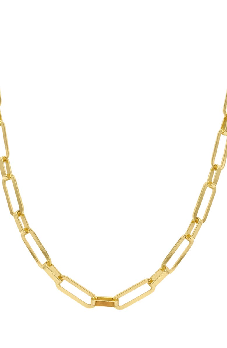 Adornia Water Resistant 14K Yellow Gold Plated Stainless Steel Sharp ...