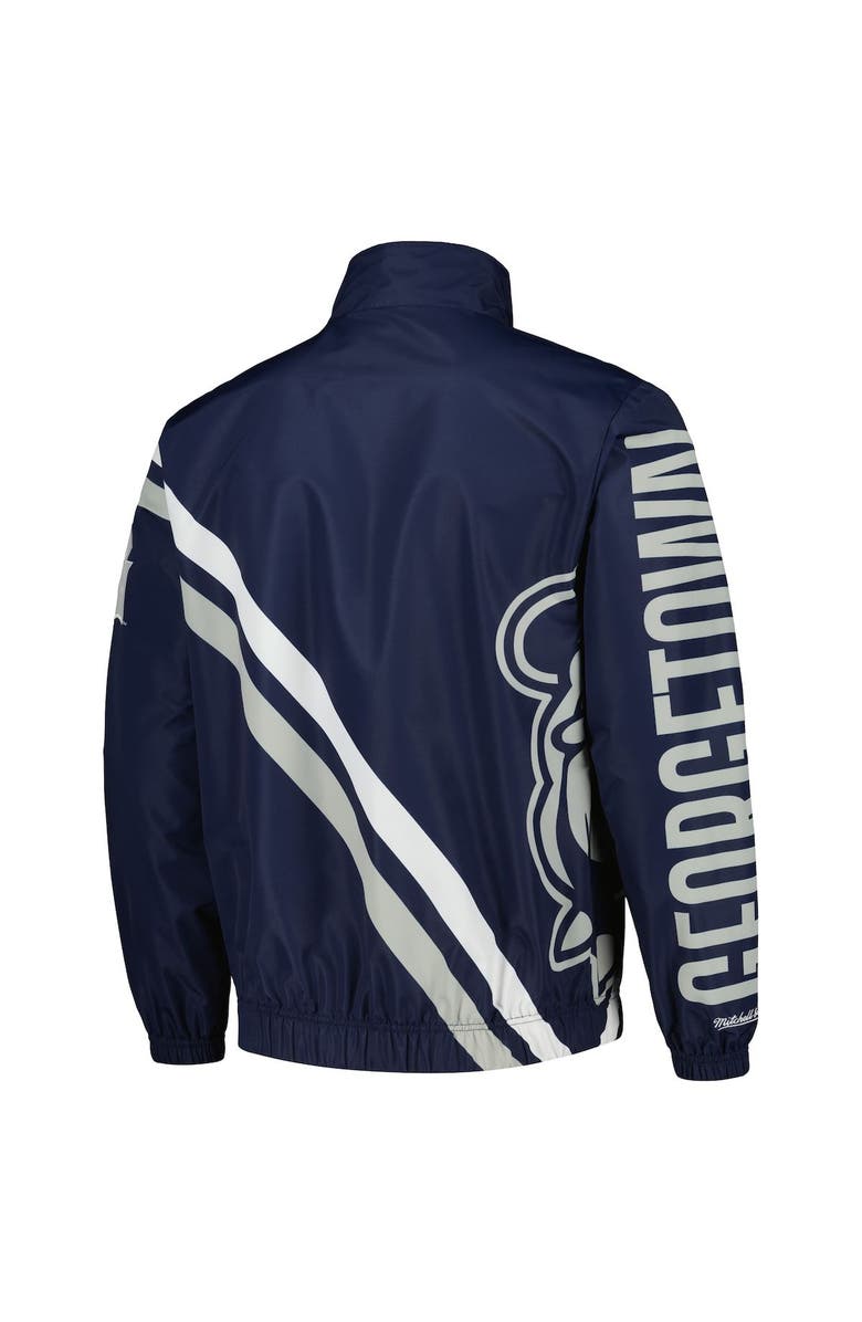 Mitchell & Ness Men's Mitchell & Ness Navy Georgetown Hoyas Exploded ...