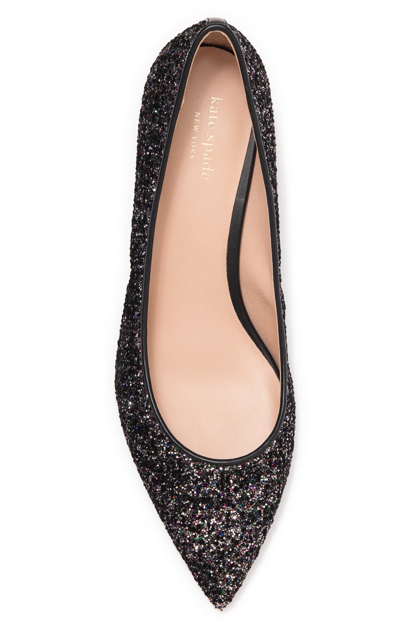 Kate Spade New York Menorca Glitter Block Heel Pump (Women) | Nordstromrack