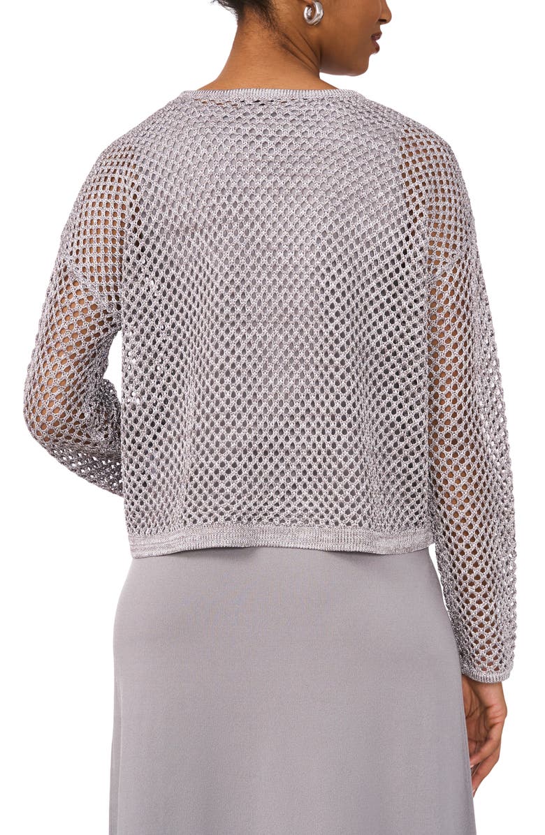 Halogen® Sleeveless Shift Dress & Sheer Sweater Set | Nordstromrack