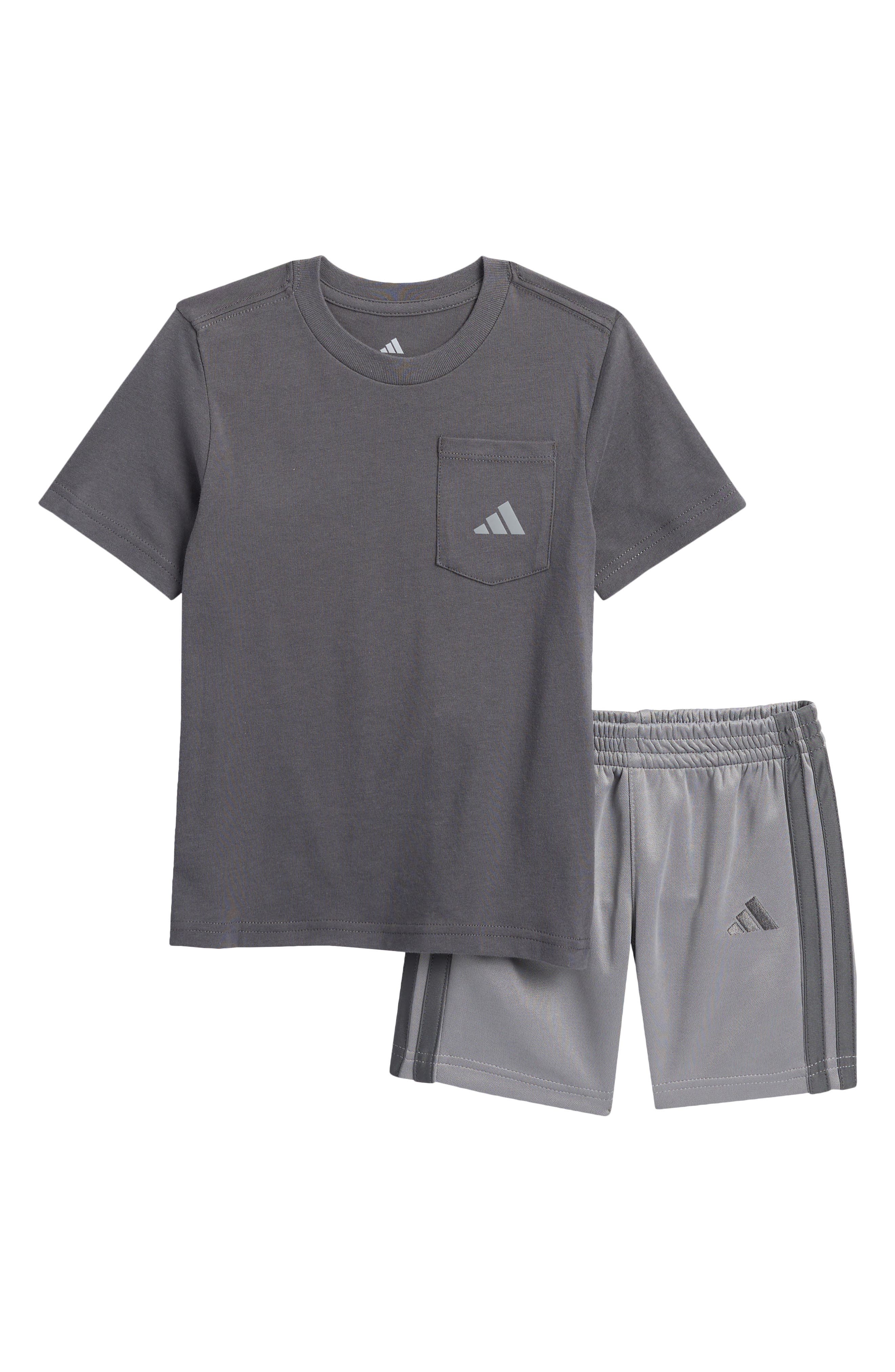 adidas Kids' Logo T-Shirt & Shorts | Nordstromrack