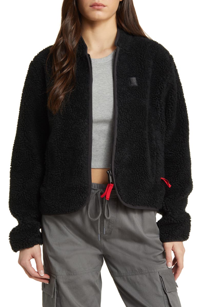 Topo Designs Faux Shearling Water Resistant Reversible Jacket | Nordstrom