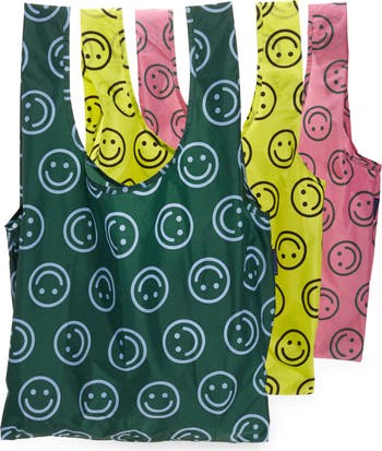 Baggu Standard Baggu Set of 3 Nylon Ripstop Totes | Nordstromrack