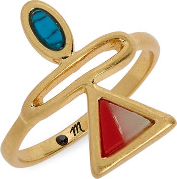 Madewell Stone Mix Statement Ring | Nordstrom