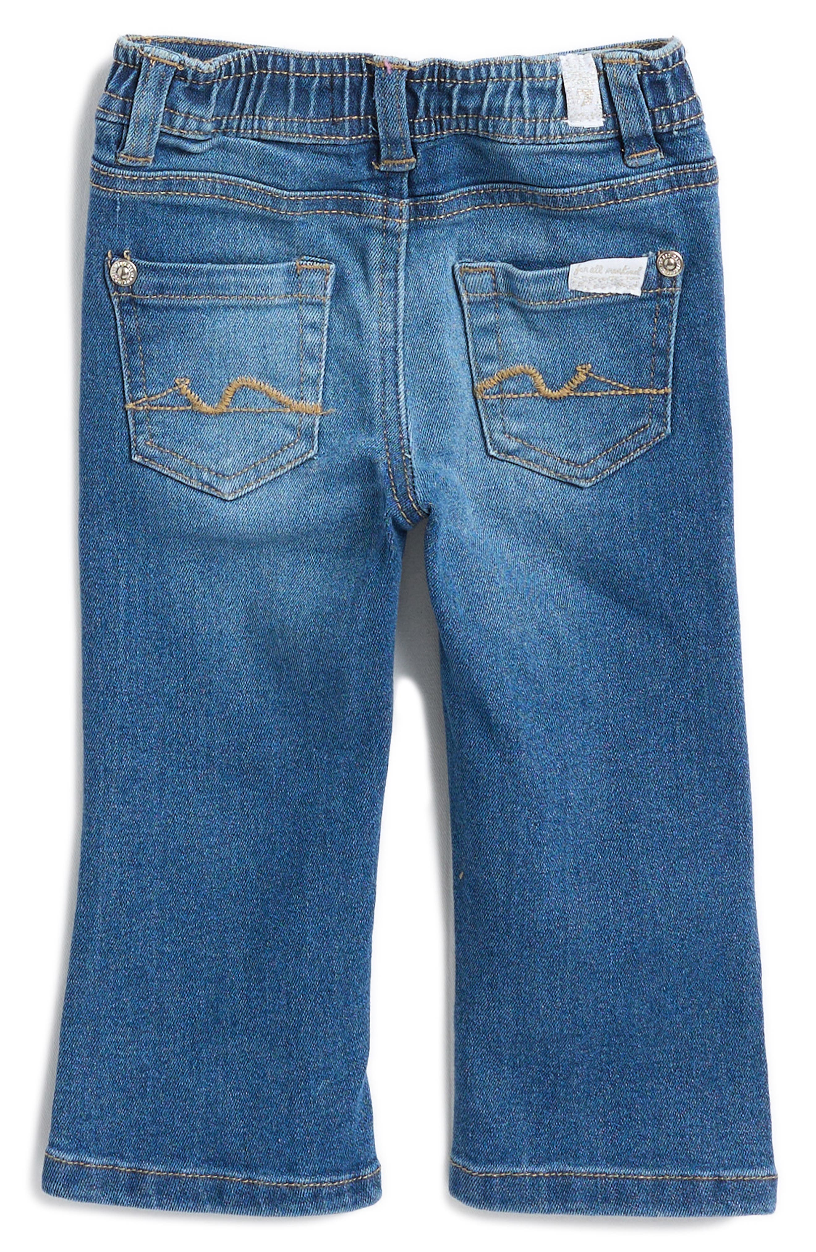 7 For All Mankind Flower Print Top & Jeans Set | Nordstromrack