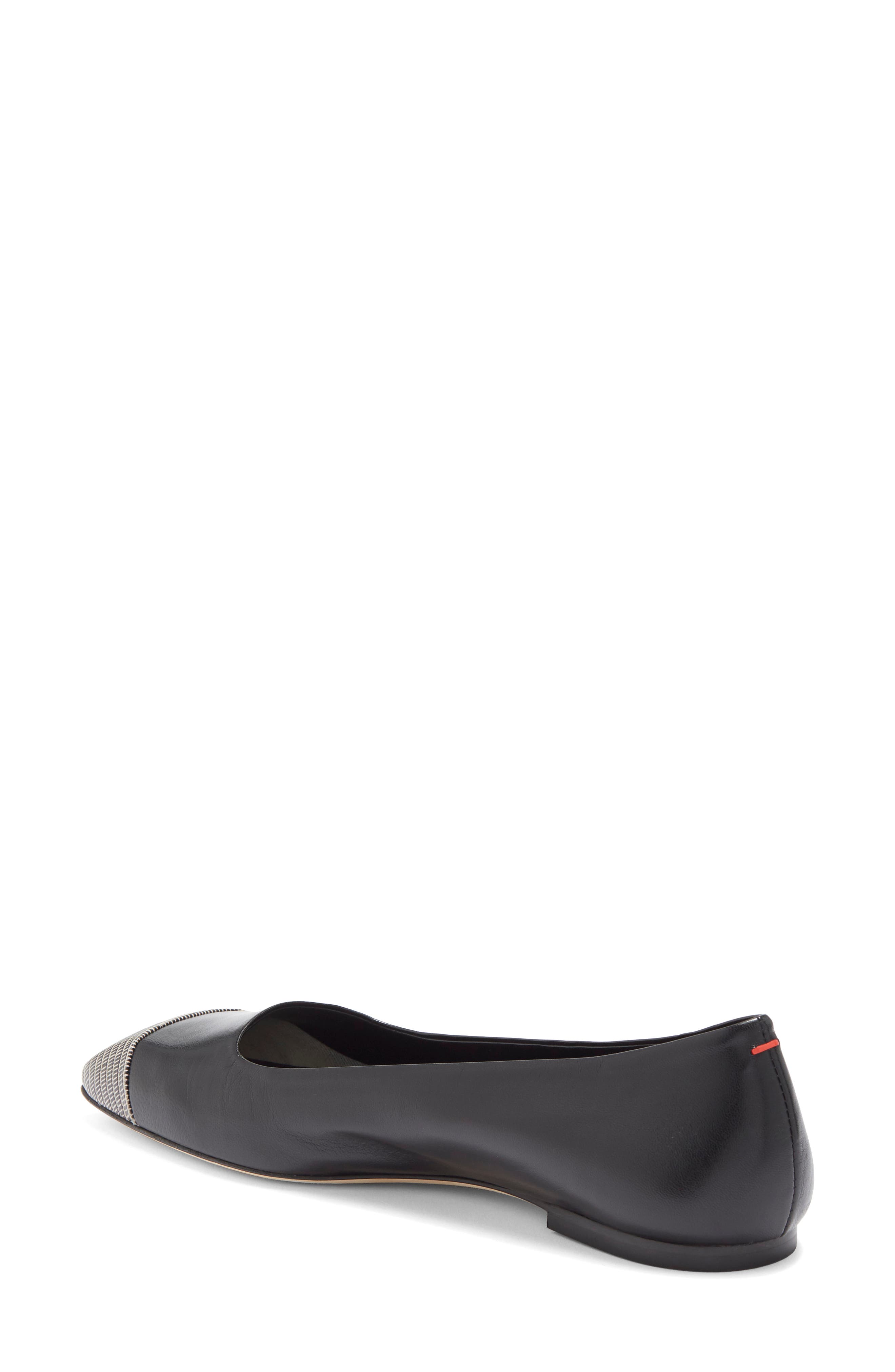 aeyde Inga Snakeskin Embossed Flat (Women) | Nordstromrack