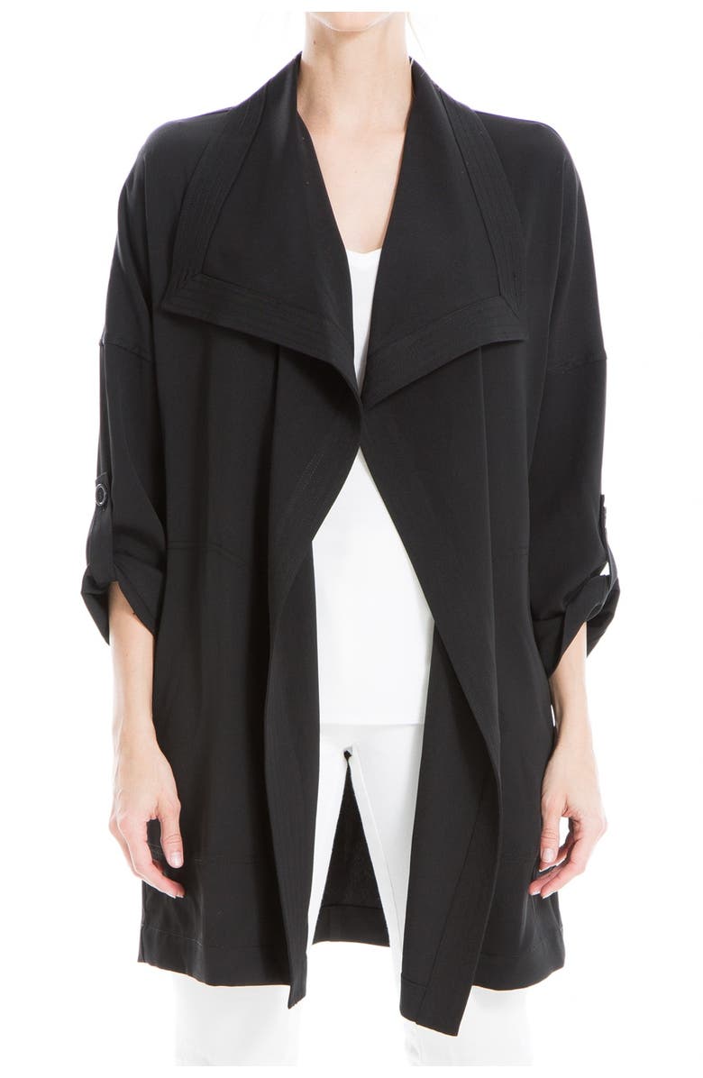 MAX STUDIO Drape Collared Jacket | Nordstromrack