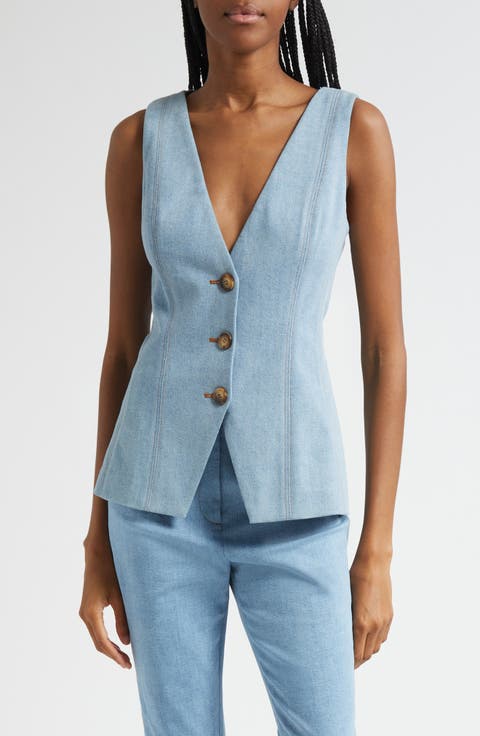 Women's Blue Vests | Nordstrom