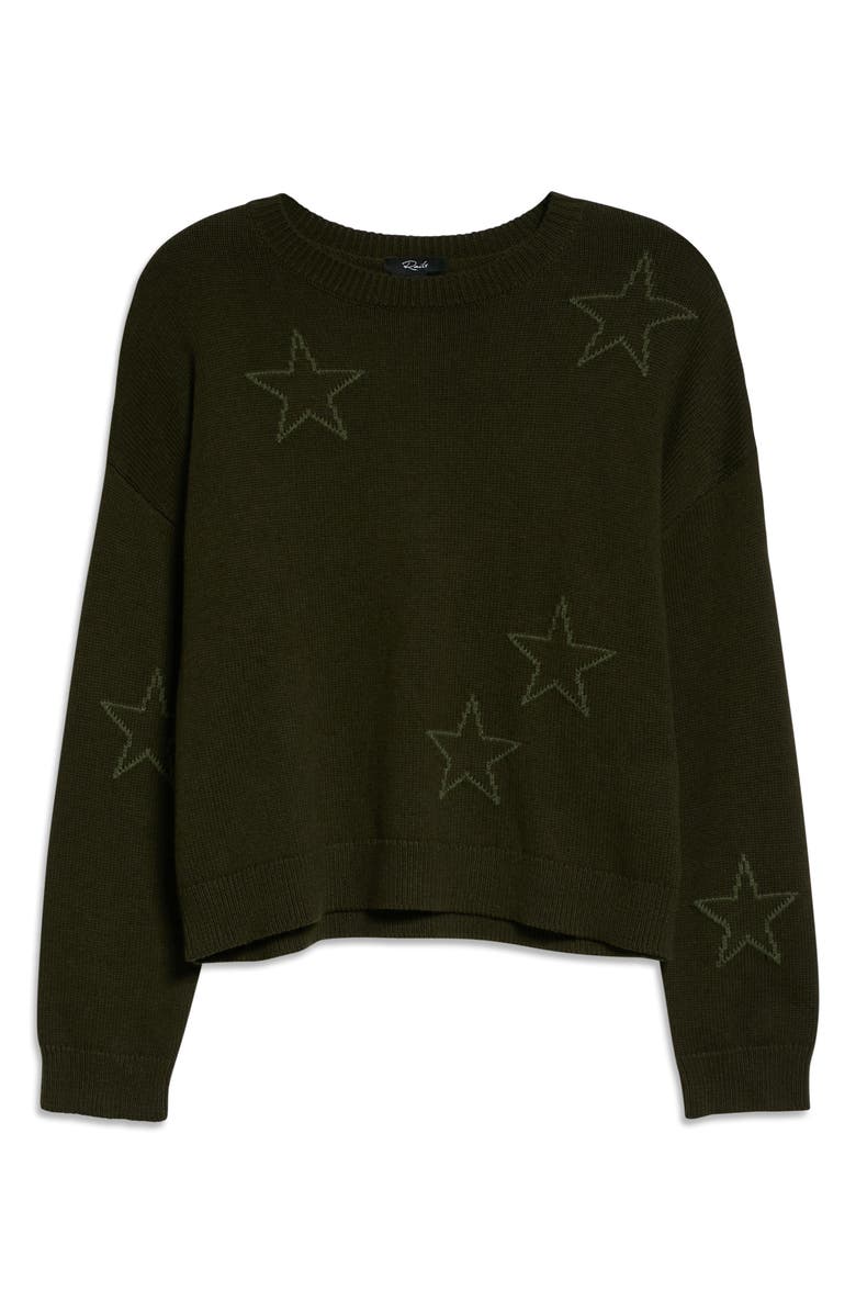 Rails Perci Outline Stars Cotton & Cashemere Sweater | Nordstromrack