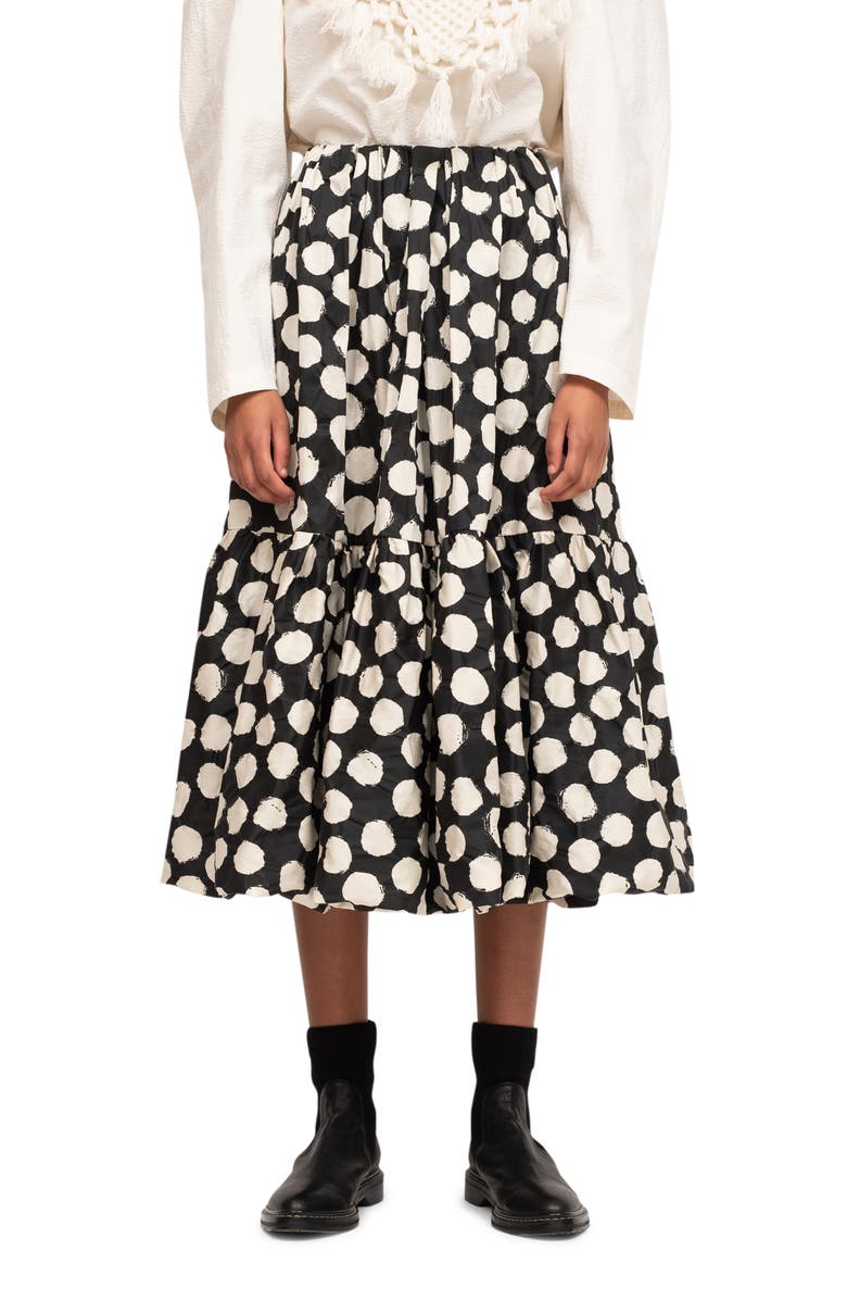 Sea Arline Polka Dot Midi Skirt | Nordstromrack