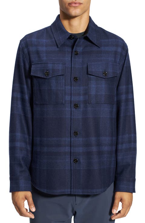 Men's Blue Flannel Shirts | Nordstrom
