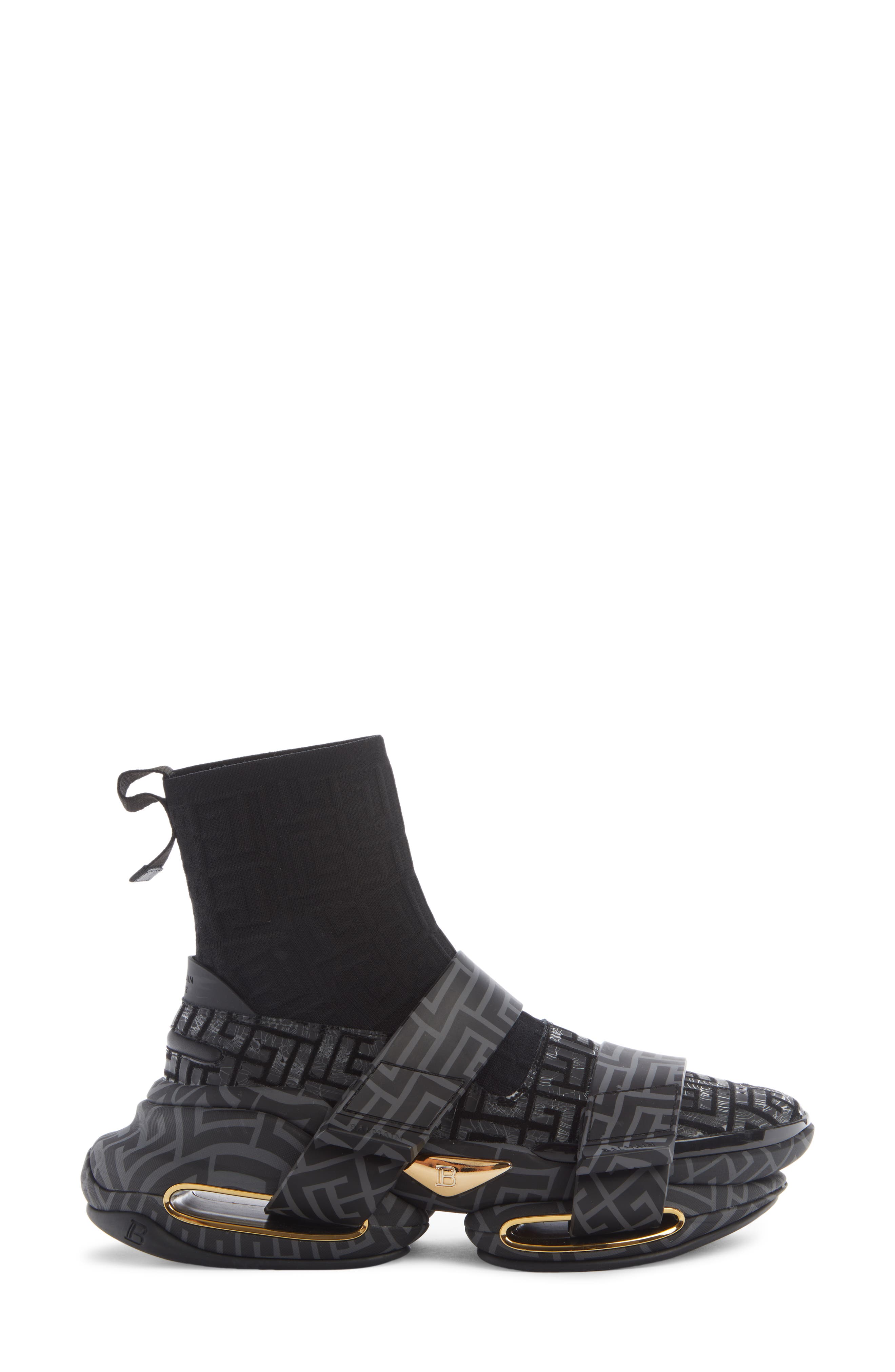 Balmain BBold Strap High Top Sneaker (Men) | Nordstromrack