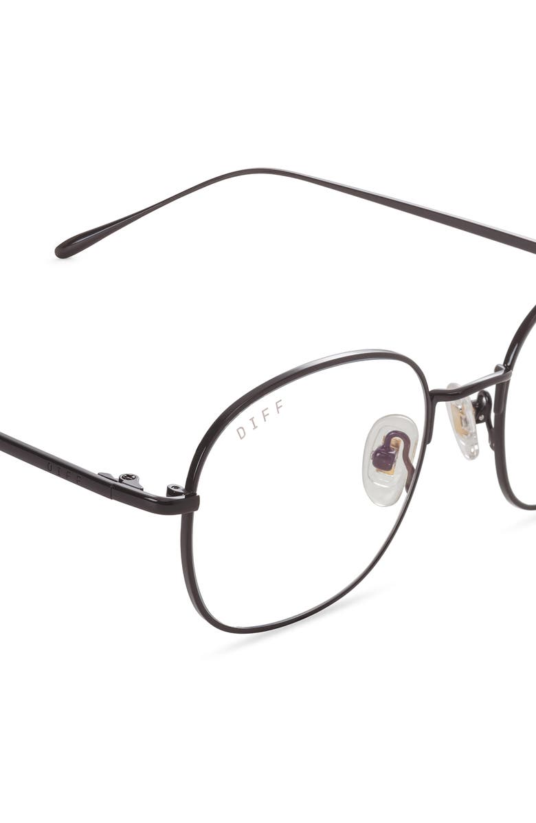 DIFF Reid 51mm Round Optical Glasses | Nordstrom