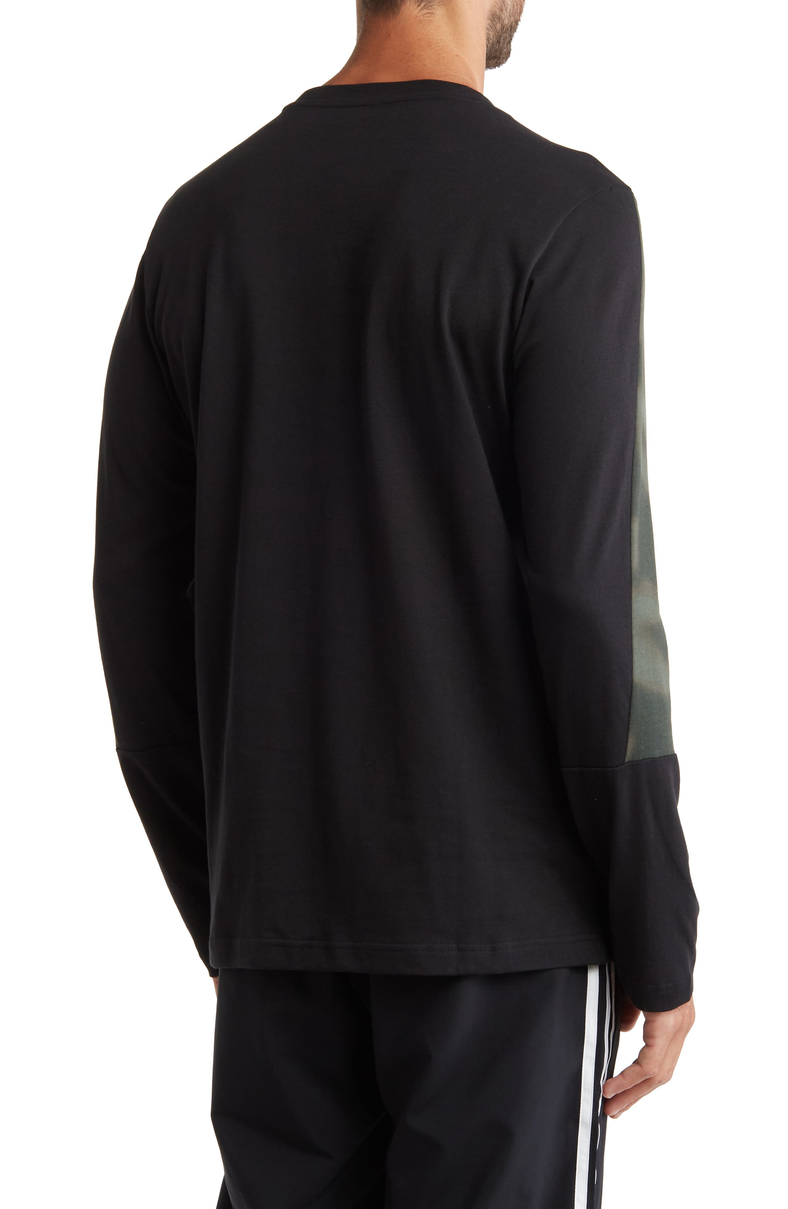 adidas Camo Panel Long Sleeve T-Shirt | Nordstromrack