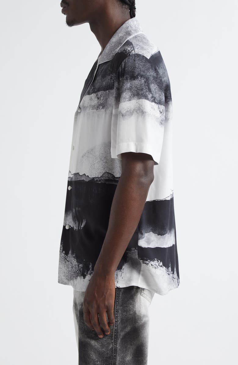 Balmain Moon Print Pajama Shirt | Nordstromrack