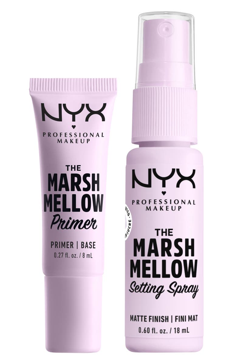 NYX PROFESSIONAL MAKEUP Marshmellow Primer & Setting Spray Mini Set ...