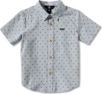 Volcom Kids' Palisade Dobby Short Sleeve Shirt | Nordstrom