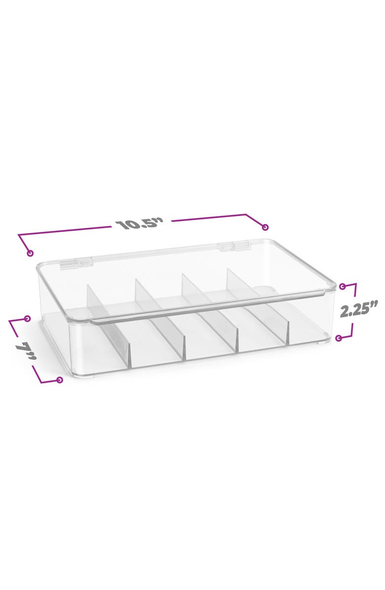 SORBUS 2-Pack Segmented Storage Bins | Nordstromrack