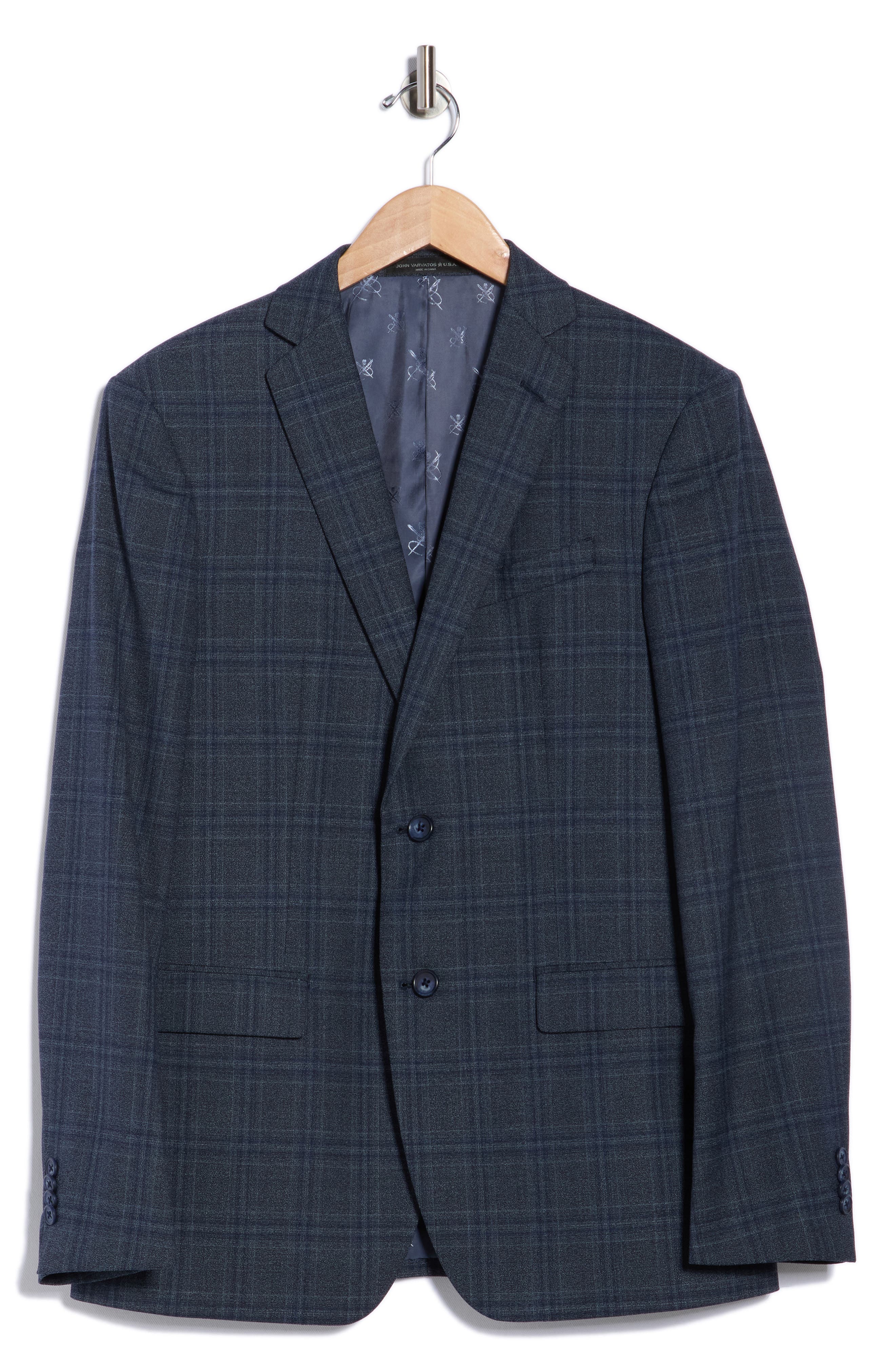 John Varvatos Star USA Plaid Two-Button Sport Coat | Nordstromrack