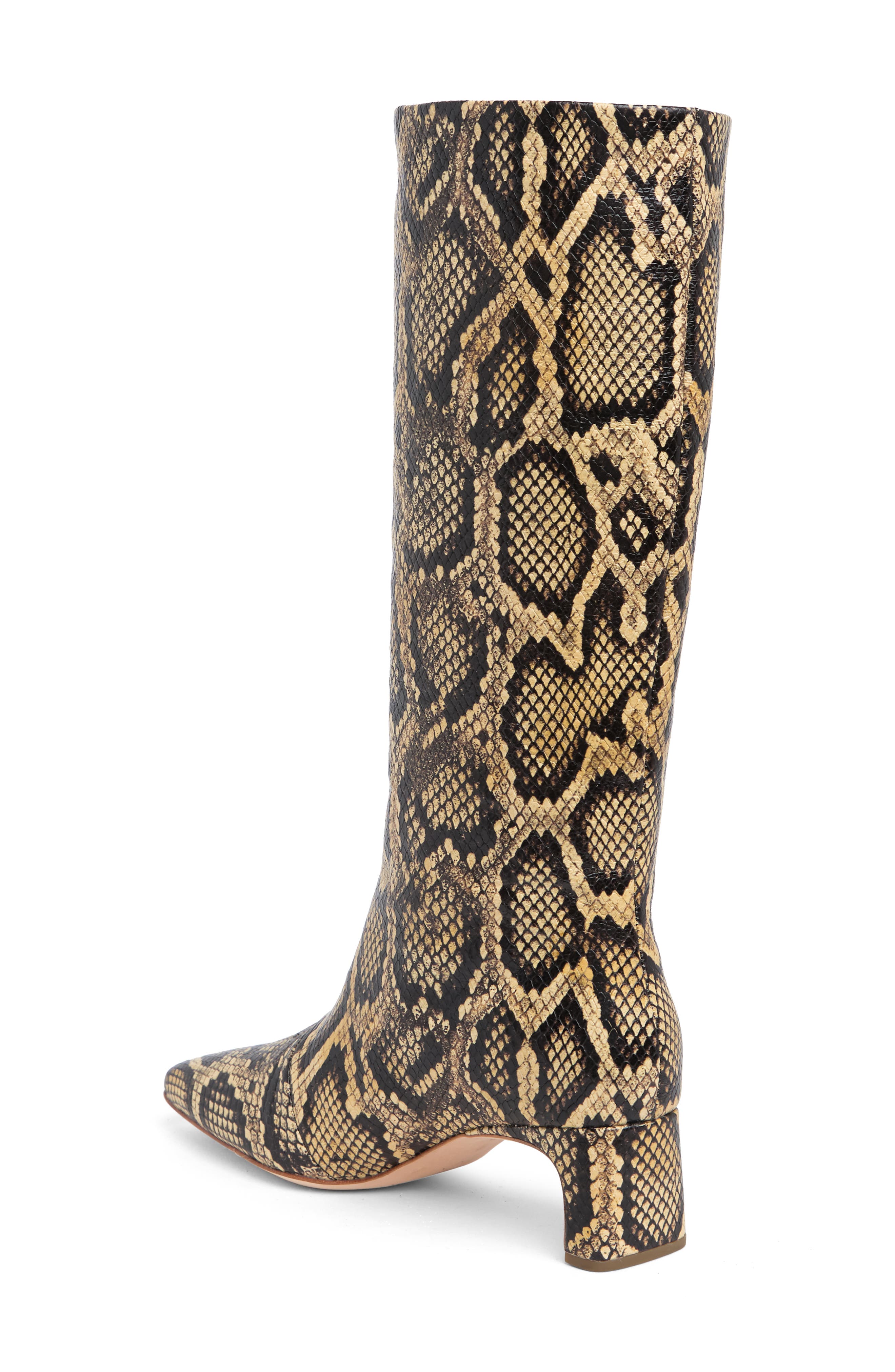 Loeffler Randall Leighton Snake Print Boot (Women) | Nordstromrack