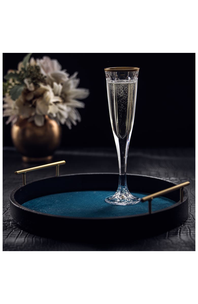 JoyJolt Windsor Crystal Champagne Glass - Set of 2 | Nordstromrack