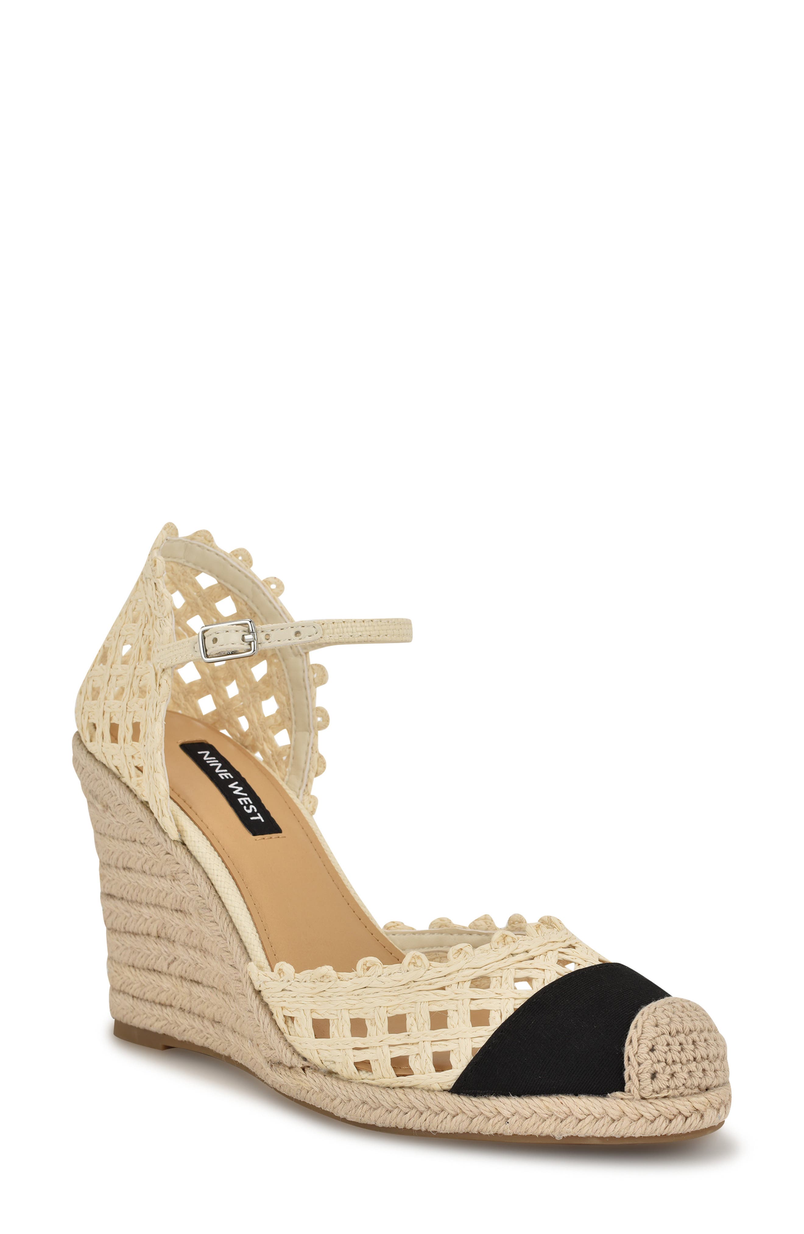 Nine West Mckinly Ankle Strap Wedge Sandal (Women) | Nordstrom