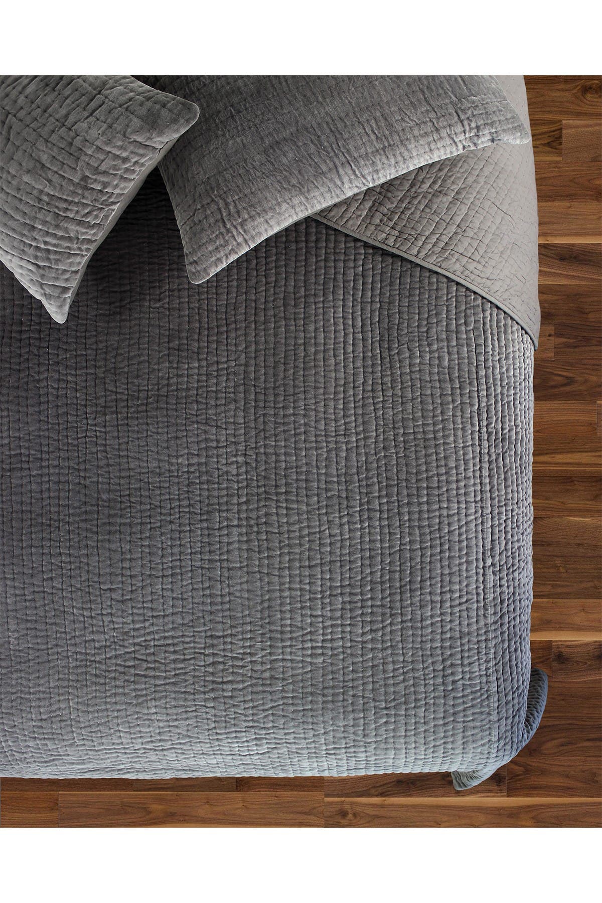 MELANGE HOME Tamara Velour Quilt 3-Piece Set | Nordstromrack