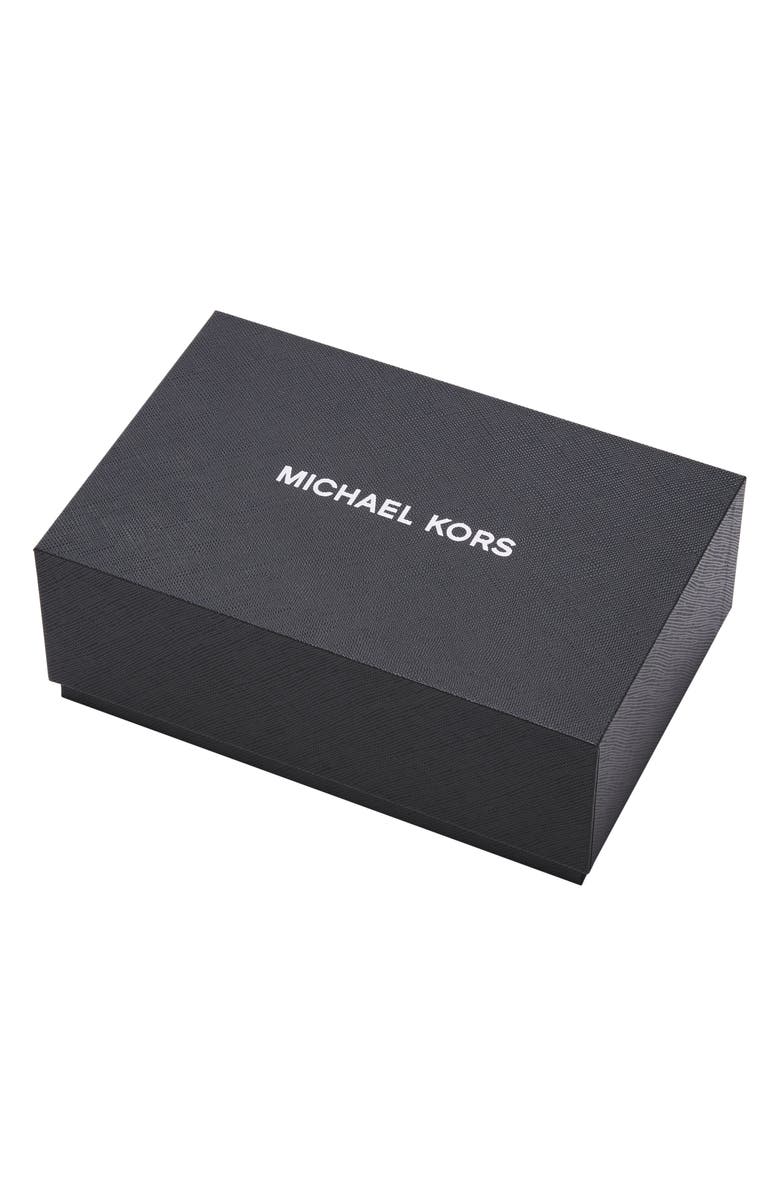 Michael Kors Runway Quartz Mesh Strap Watch & Leather Card Case, 44mm ...
