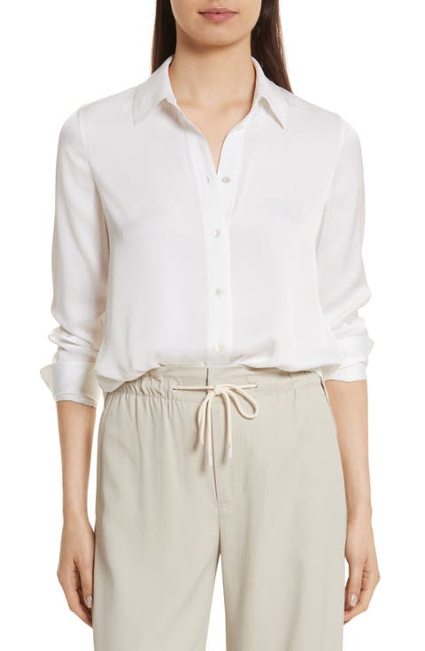 Women's White Button Up Tops | Nordstrom