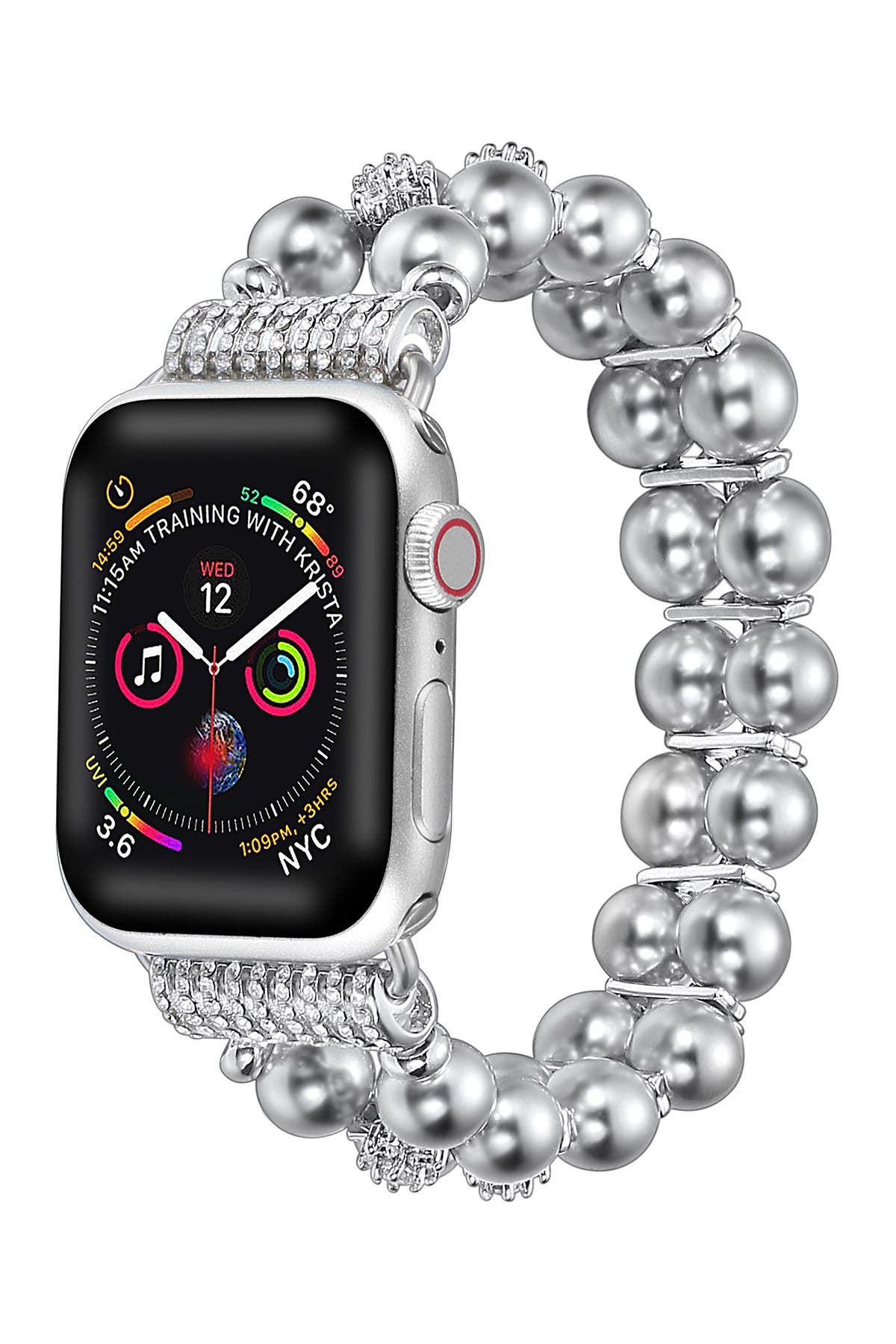 The Posh Tech Skinny Faux Pearl 38mm/40mm Bands for Apple Watch Series ...