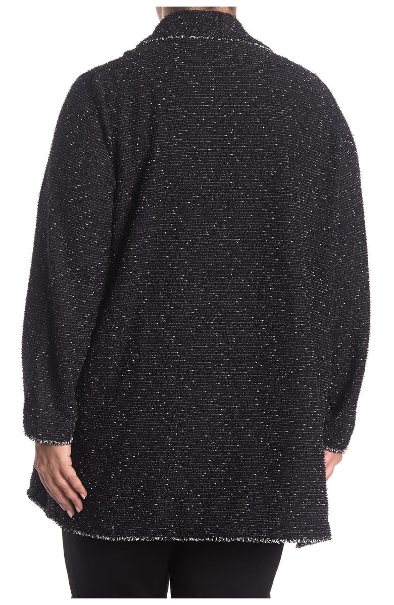 MAX STUDIO Tweed Open Front Jacket | Nordstromrack