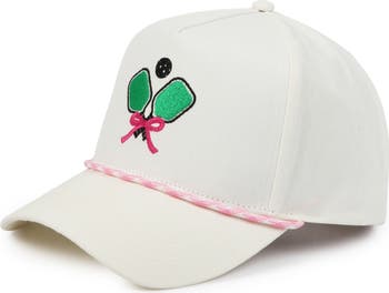 David & Young Pickleball Embroidered Cotton Baseball Cap | Nordstromrack