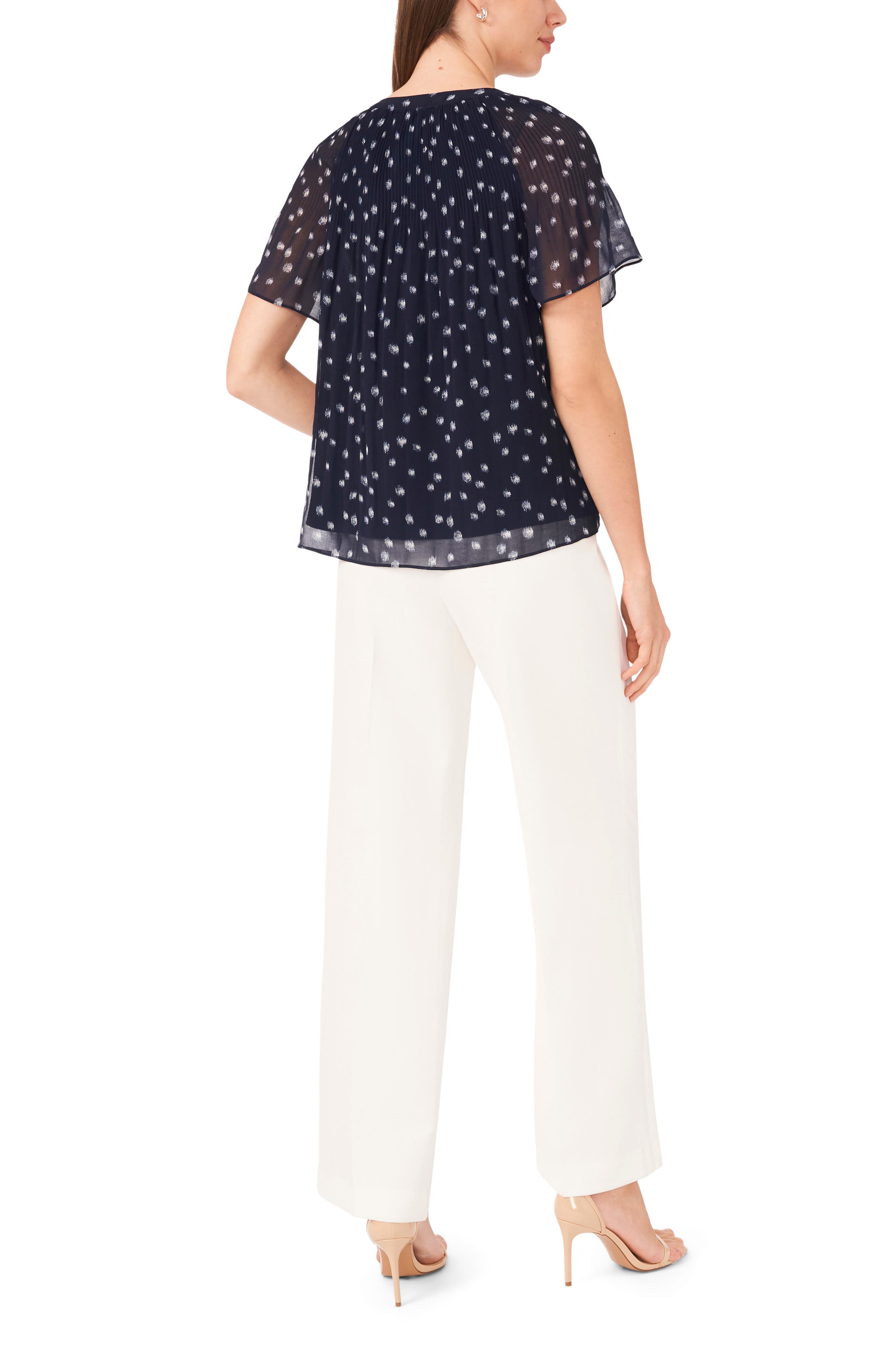 Halogen® Release Pleat Blouse | Nordstrom