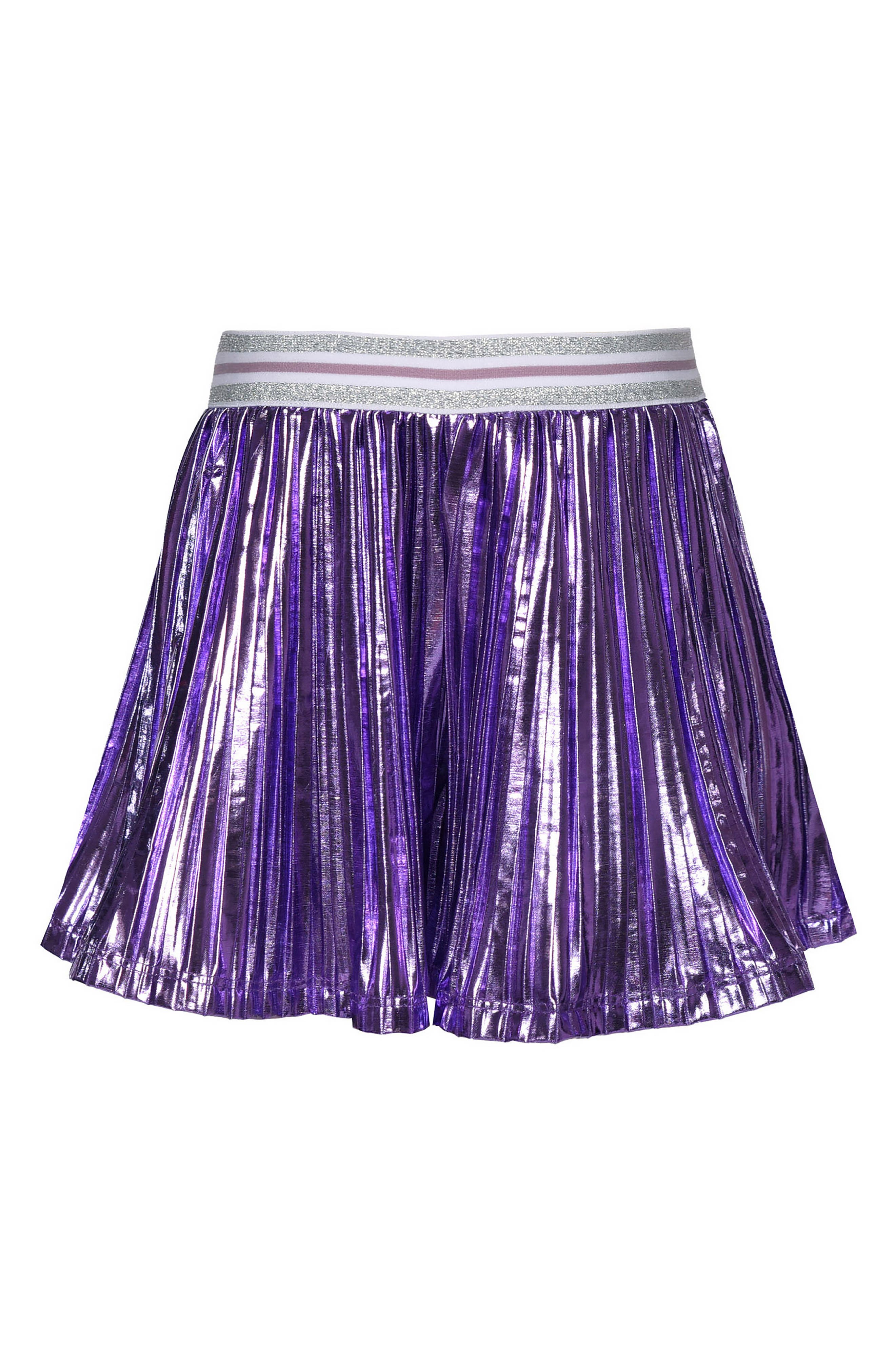 Sara Sara Kids' Metallic Plissé Shorts | Nordstromrack