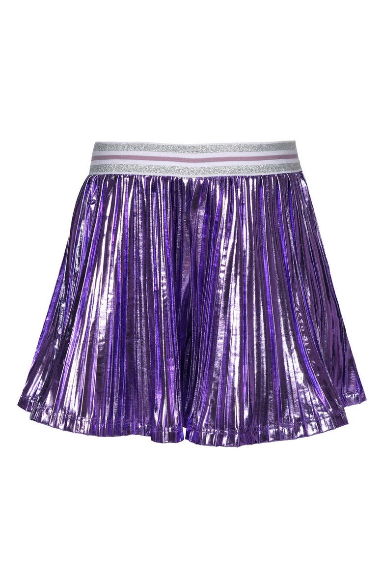 Sara Sara Kids' Metallic Plissé Shorts | Nordstromrack
