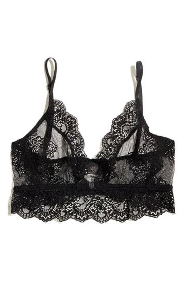 Only Hearts 'So Fine' Sheer Lace Bralette | Nordstrom