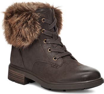 UGG® Harrison Tipped Waterproof Lace Up Boot (Women) | Nordstromrack
