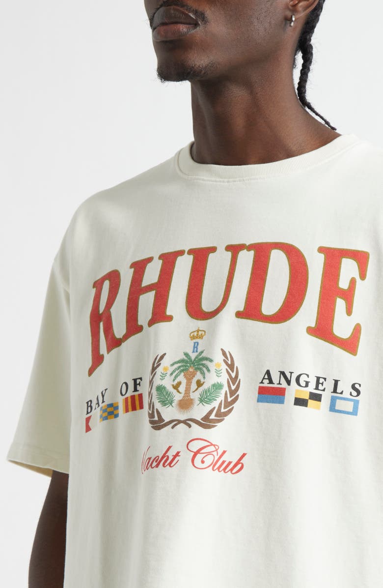 Rhude Bay of Angels Yacht Graphic T-Shirt | Nordstrom