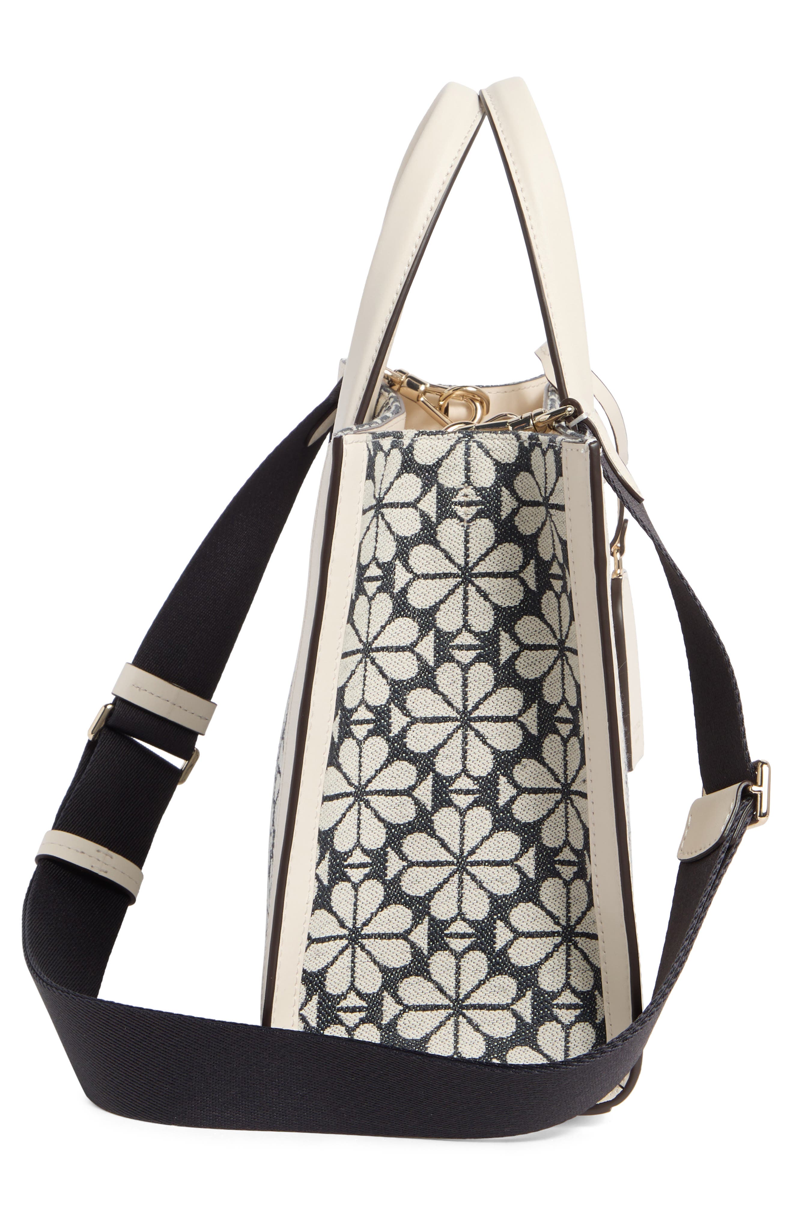 Kate Spade New York spade flower jacquard manhattan tote bag ...