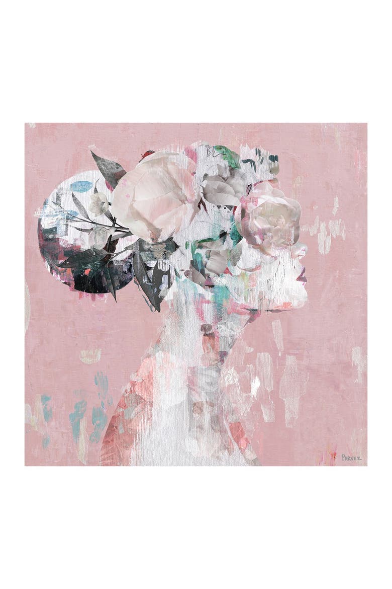 Elegant Bun Painting Print on Wrapped Canvas - 32"x32" | Nordstromrack