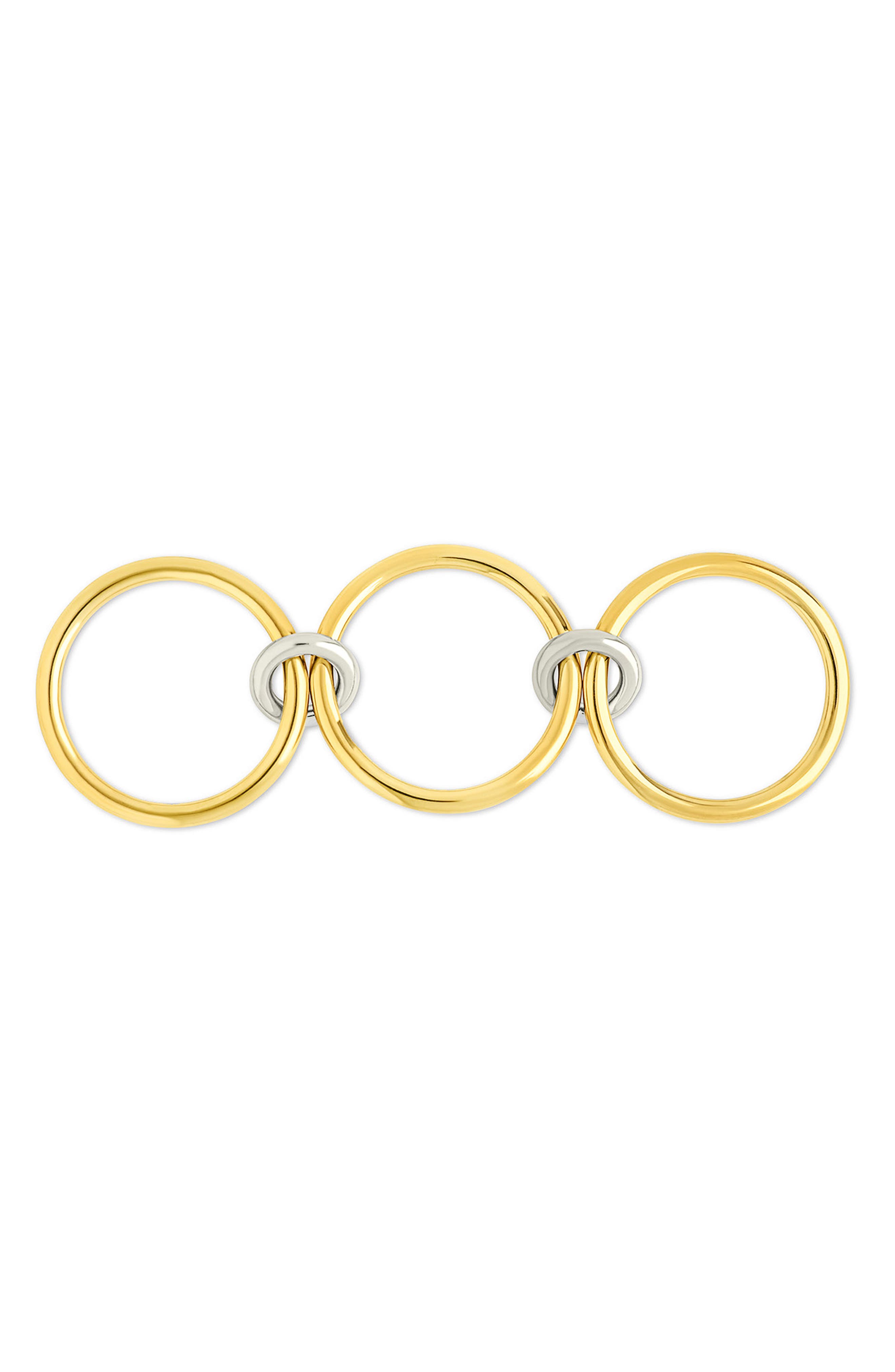 Sterling Forever Tamsen Linked Stacking Ring | Nordstromrack