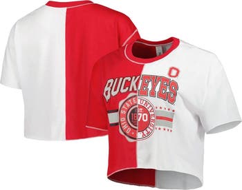 ZOOZATZ Women's ZooZatz Scarlet/White Ohio State Buckeyes Colorblock ...