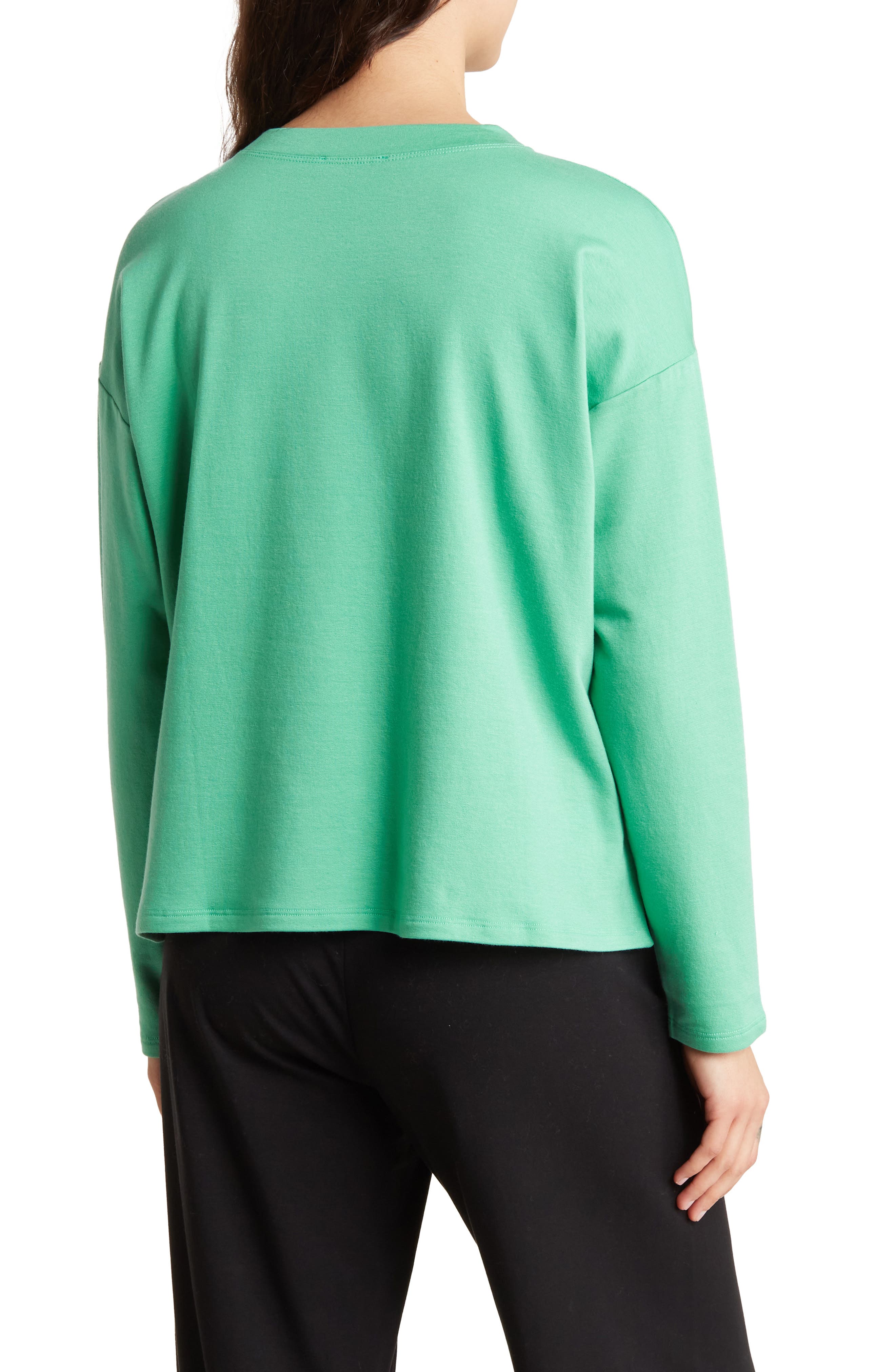Eileen Fisher Boxy Terry Sweatshirt | Nordstromrack