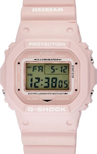 ICECREAM x G-Shock DW-5600 Digitial Watch, 30mm | Nordstrom